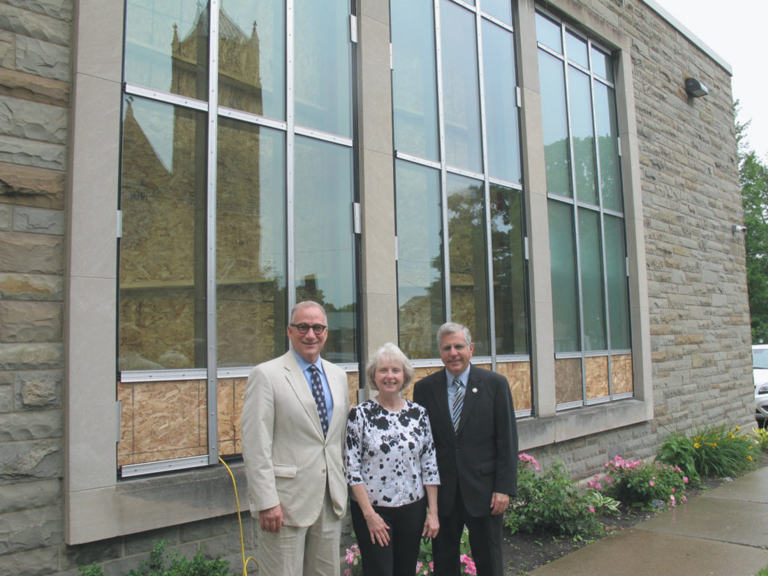 City, Lenna Foundation Assisting Prendergast Library Window Project ...